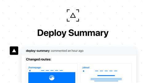 Deploy Summary Integration Vercel