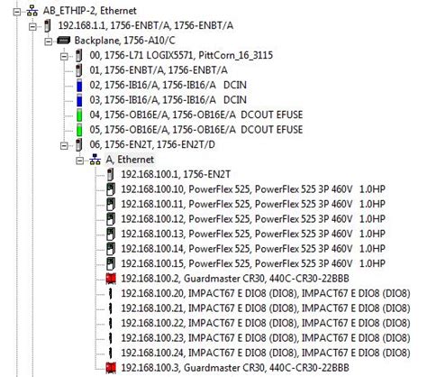 Connecting Through A Controllogix Rack Allen Bradley Rockwell Automation MrPLC Com