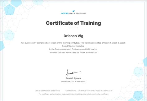 Drishan Vig On Linkedin Internshala Training Energy Guitarist