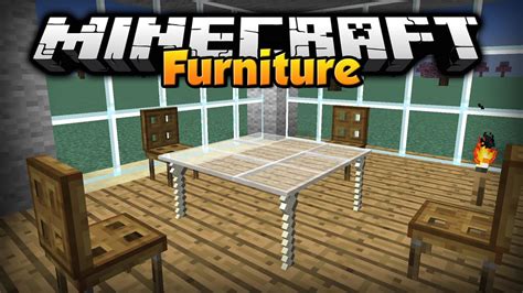 minecraft furniture [custom command] youtube