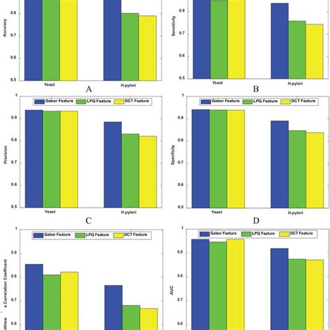 Performance Comparison With 6 Validation Metrics Using The Gabor