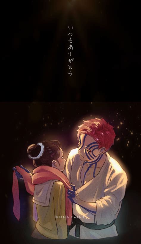 Akaza And Koyuki Kimetsu No Yaiba Drawn By Mmmpaint Danbooru