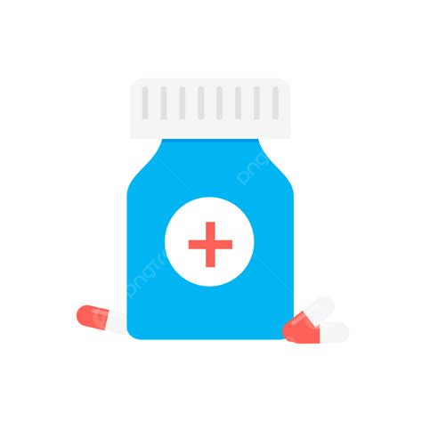 약병 일러스트 과 작은 캡슐 Png 약병 작은 병 Red Cross Png 일러스트 및 Psd 이미지 무료 다운로드 Pngtree
