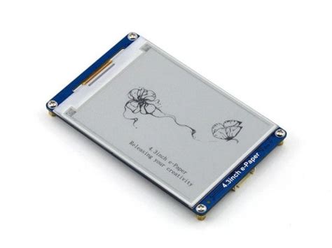 waveshare offers a 4 3 epaper diy module the digital reader
