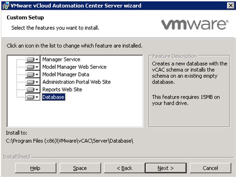 Building Vcloud Suite Poc Part 17 Install And Configure Vcloud Automation Center Default