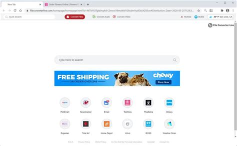 Remove File Converter Live Browser Hijacker Virus Removal Guide
