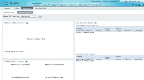 Cisco PI Can T Display Monitoring Interface Utilization Result Cisco Community