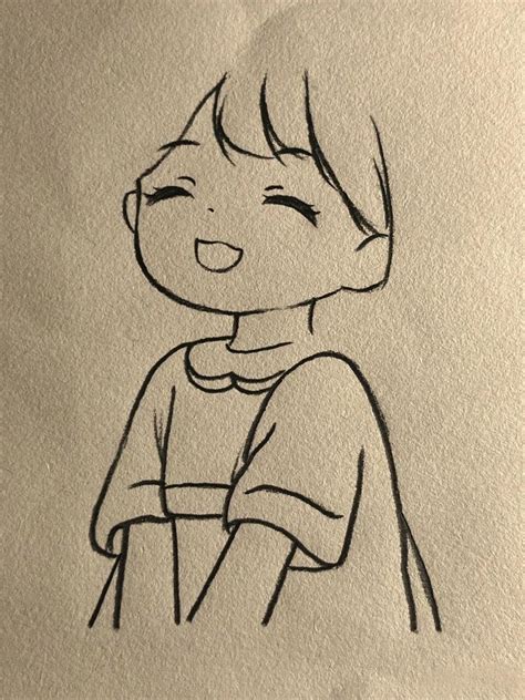 简笔画微笑小孩简单（推荐14张） 简笔画图片大全