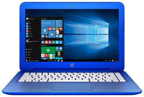 Best Buy Hp Stream Laptop Intel Celeron Gb Memory Gb Emmc Flash Memory Cobalt Blue