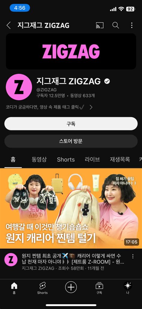 지그재그 제가 알아서 살게요 디자인 나침반