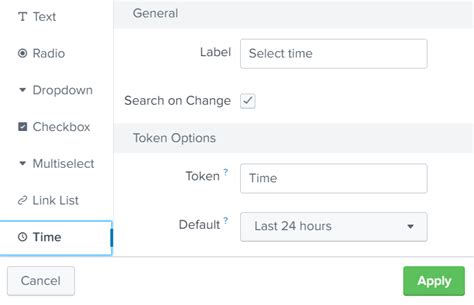 Solved Dropdown Or Time Range Picker In Dashboard Splunk Community