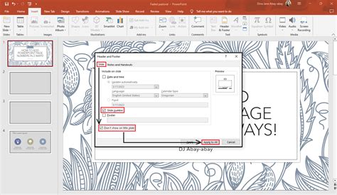 How To Add Slide Numbers In Powerpoint Windows At Monte Stock Blog