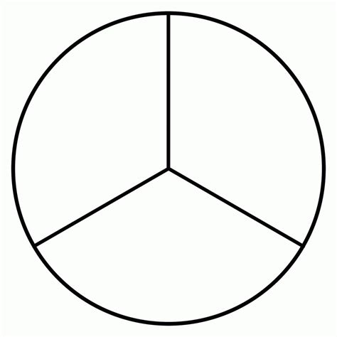 Printable Fraction Circles