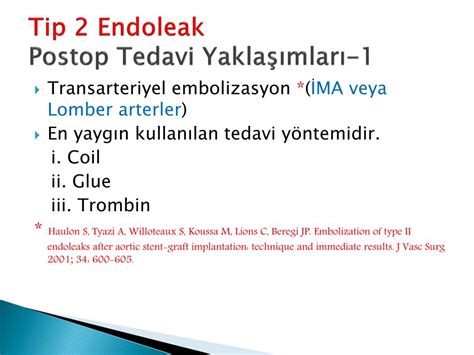 Ppt Tip 2 Endoleak Çözüm Ve Öneriler Powerpoint Presentation Free Download Id 3028648
