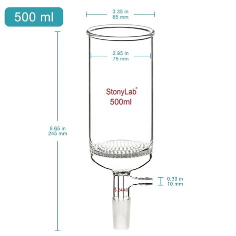 Glass Buchner Filtering Funnel Stonylab