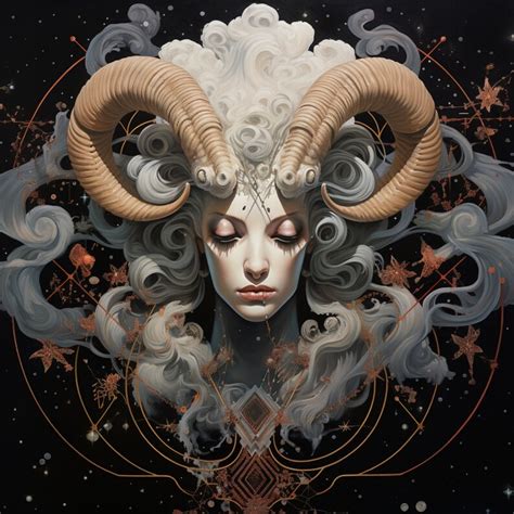 Aries Zodiac Sign Art 12x12 300 Dpi Png Printable Pdf Depictions With Astrological Details