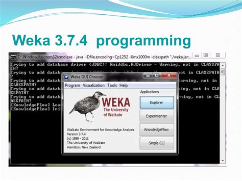 Lecture Weka Of Data Mining Algorithms Yaser Issam Hamodi Aljanabipptx