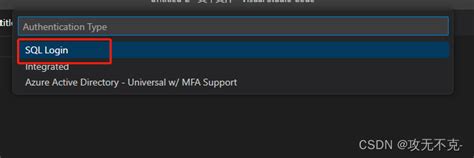 Vscode插件 Sql Server 连接 Microsoft Server Sqlvscode Sql Server Csdn博客