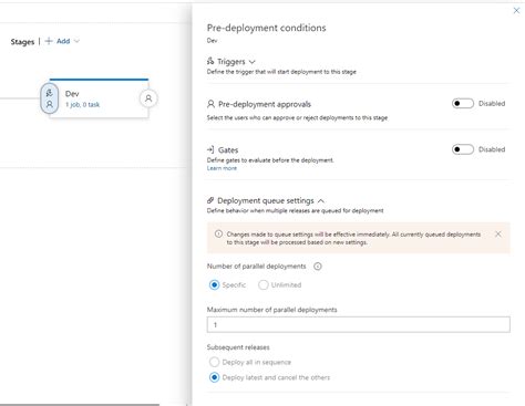 Azure Devops Cancel A Release Pipeline When There Is A New One Stack Overflow