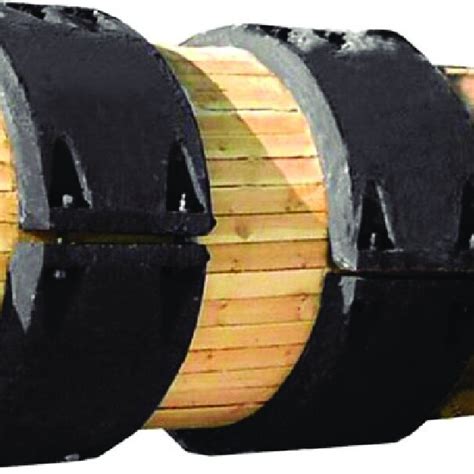 Cast Iron Weighting Device For Underwater Crossing Of The Pipeline 68 Download Scientific