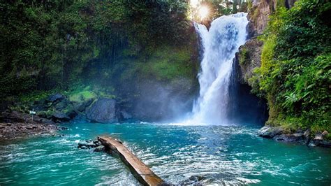 Tegenungan Waterfall At Kemenuh Village Gianyar Bali Indonesia