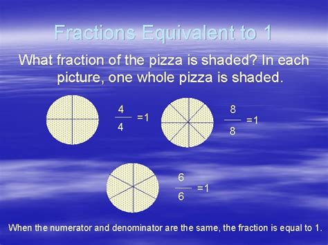 Fractions Basics By Howard Rones Numerator And Denominator