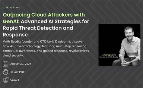 Webinar On Outpacing Cloud Attackers With Genai Burcu Yarar Posted On The Topic Linkedin