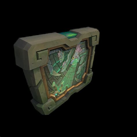 Cursed Gaze Of Ulatek Mural Decor 1210 Ptr