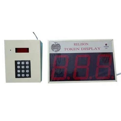 7 Segment Token Display System Latest Price Manufacturers And Suppliers