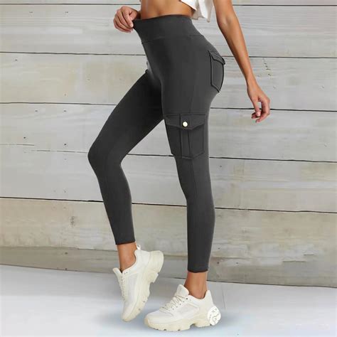 High Waisted Yoga Pants For Women Workout Leggings With Pockets