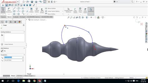 SolidWorks Tutorial Advanced Revolved Extrusion YouTube