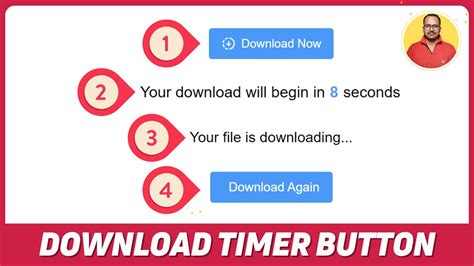 How To Add A Download Timer Button In Blogger And Wordpress Techyleaf