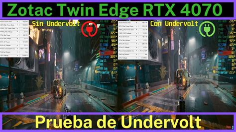 Prueba Rapida De Undervolt En Zotac Twin Edge OC RTX 4070 YouTube