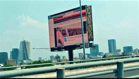 Someone Hacked This Billboard In Mexico And Defaced With Porn Video