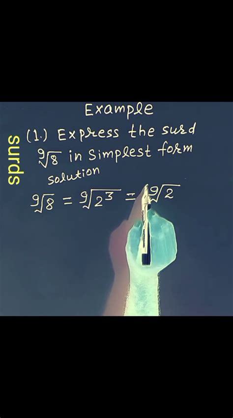 Surd In Simplest Form YouTube