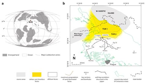 Paleogeographic Context A Plate Tectonic Reconstruction After Hay Et