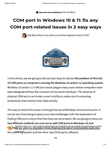 com ports windows 10 fix any com port issues in 2 easy ways pdf windows 10 device driver
