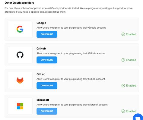 Introducting Github Gitlab And Microsoft Oauth For Plugins Plugins Actions Builders