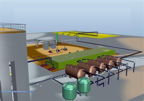Adroitec Engineering Solutions Pvt Ltd Process Plant Layout Water Treatment Plant Creo