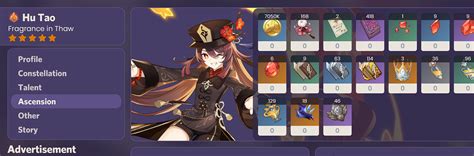 Bug Report Incorrect Amount Of Material Needed To Level Up A Character · Issue 460 · Seriaati