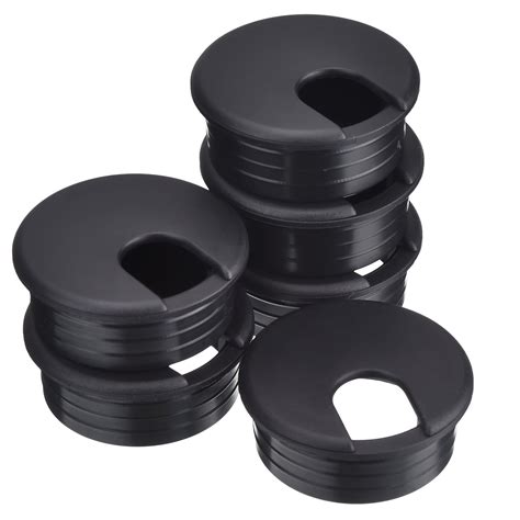 Buy 45 Mm Black Desk Grommet Cord Cable Wire Grommet Pc Computer Desk