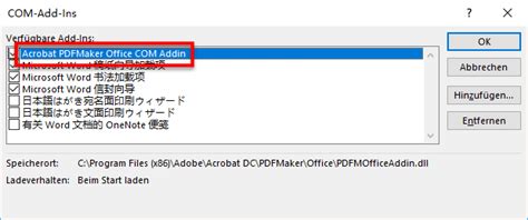 Problemlösungen Für Acrobat Pdfmaker Probleme In Microsoft Office Unter