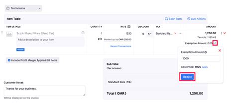 Profit Margin Scheme Help Zoho Books