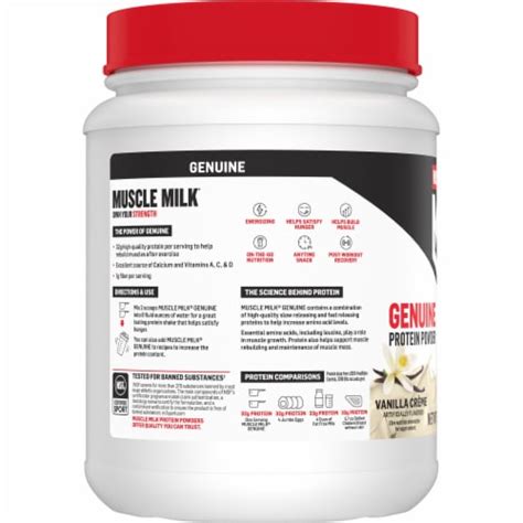 Muscle Milk® Genuine Vanilla Protein Powder 309 Oz Qfc