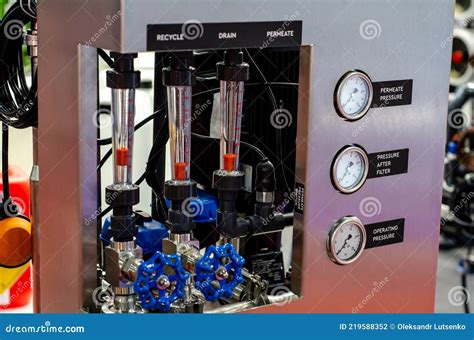 Rotameter And Pressure Dial Gauge Measuring Device For Measure Volumetric Flow Rate And Pressure