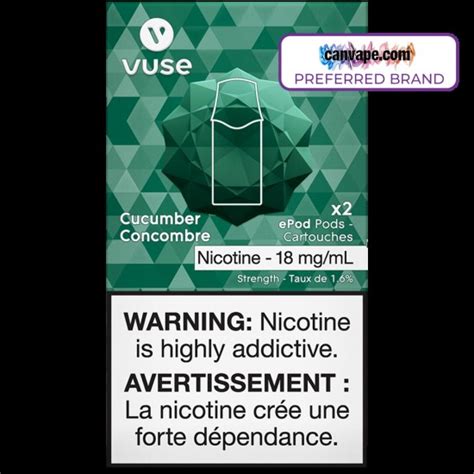 Cheap Vuse Cucumber EPod Replacement Pods Cheap Pods Kits