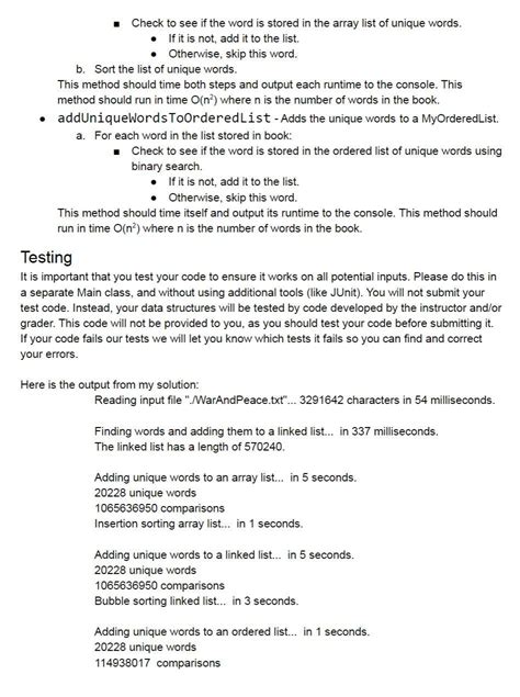 Solved Tcss 342 Data Structures Assignment 2 Unique