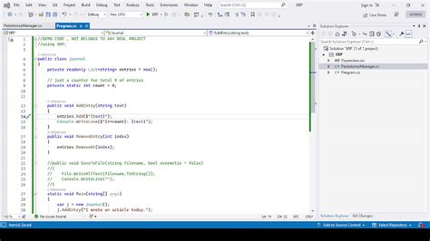Video Maria Zulfiqar On Linkedin Single Resposibility Principle