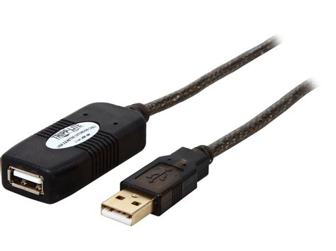 Tripp Lite USB 2 0 Hi Speed Active Extension Repeater Cable M F USB Type A 10M 33 Ft