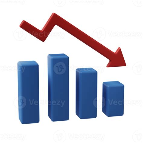 Chart Loss 3d Illustration 21186714 Png